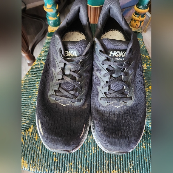 Hoka | Shoes | Hoka Black Athletic Shoes With Streamlined Design | Poshmark